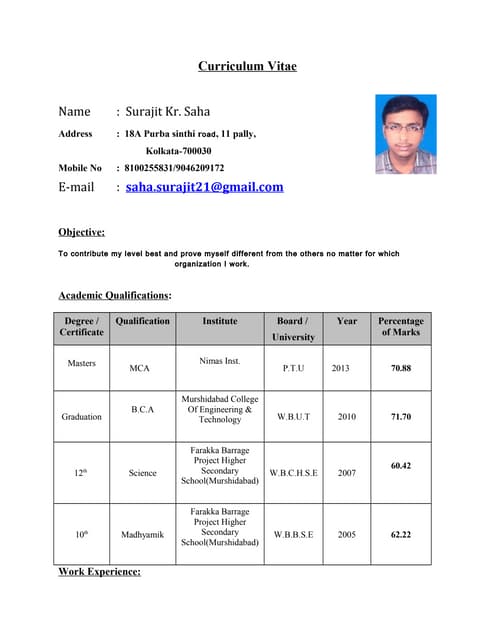 Resume Pradeep | PDF