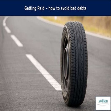 7 Steps For Avoiding Bad Debts | PPT
