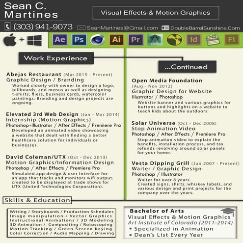 Sean's Resume | PDF