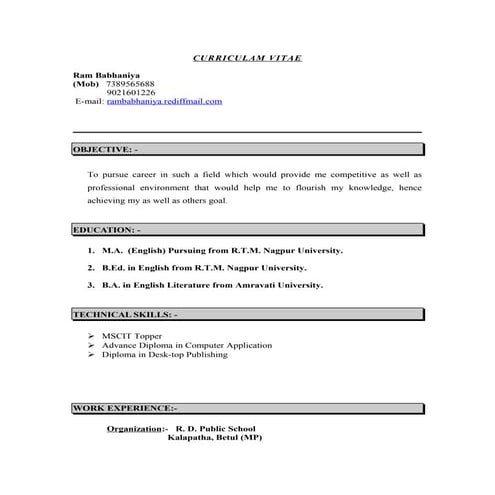 Gabriel Laurentiu CV | DOC