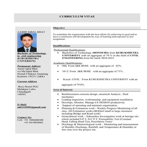 CV aamir (1) | DOC