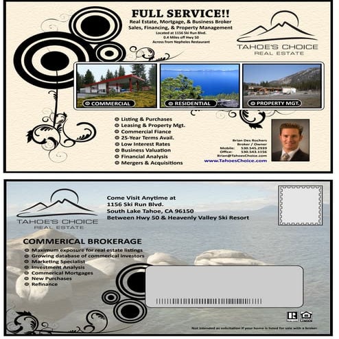 Lake Tahoe Maps Incline and Tahoe Keys | PDF