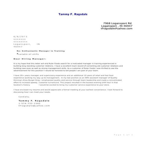WILLIE RESUME JULY 2014[1] | DOC