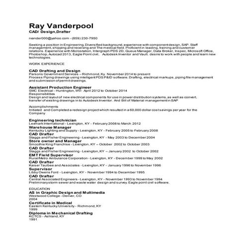 Ray Vanderpool (1) | PDF