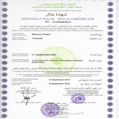 HALAL CERTIFICATE | PDF