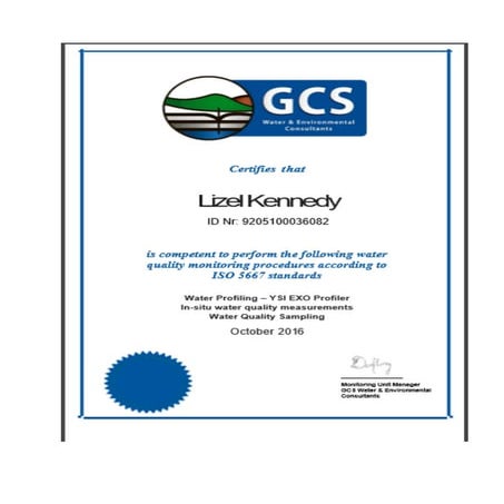 Competency Certificate | PDF