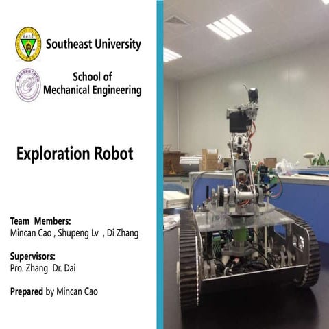 EXPLORATION ROBOT | PPTX