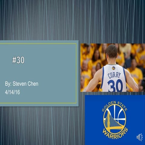 #30 Stephen Curry | PPTX