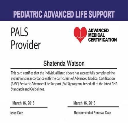 pals-certification-provider-card | PPT
