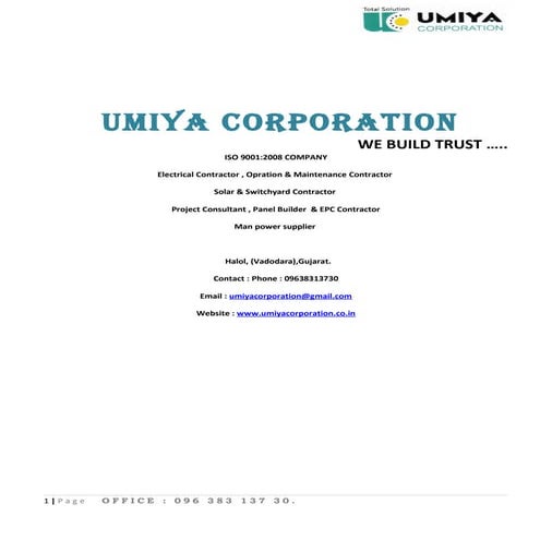 compony profile 2015 | DOC