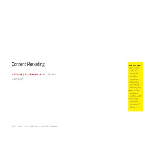 The Content Marketing Revolution | PDF