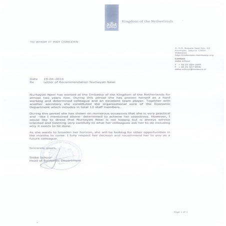 Referens letter | PDF