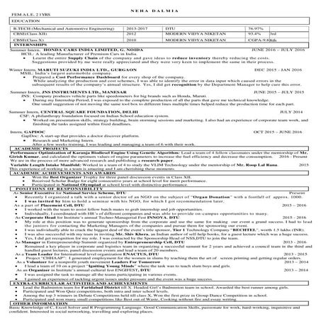 Neha cv | PDF