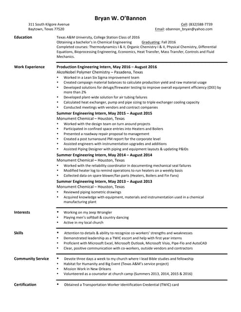 resume finished | PDF