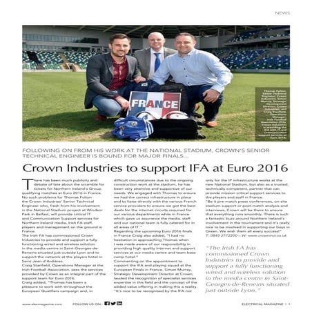 Crown IFA France 16' | PDF