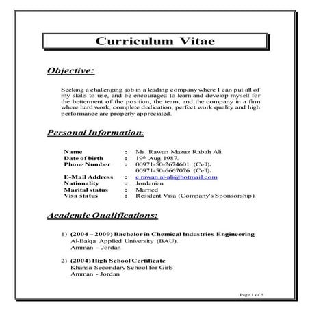 Rawan Ali C.V-2 | DOCX