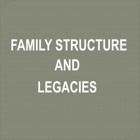 3 Family Structure And Legacies.ppadadadtx | PPTX