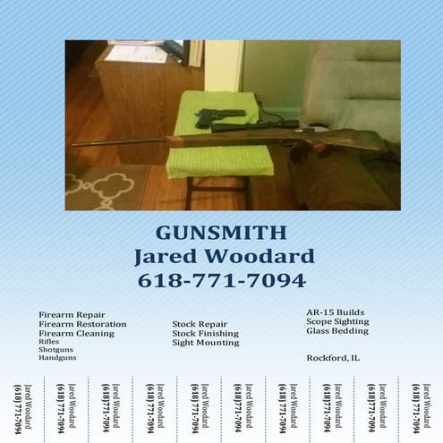 Flyer Gunsmith Jared Woodard | DOCX