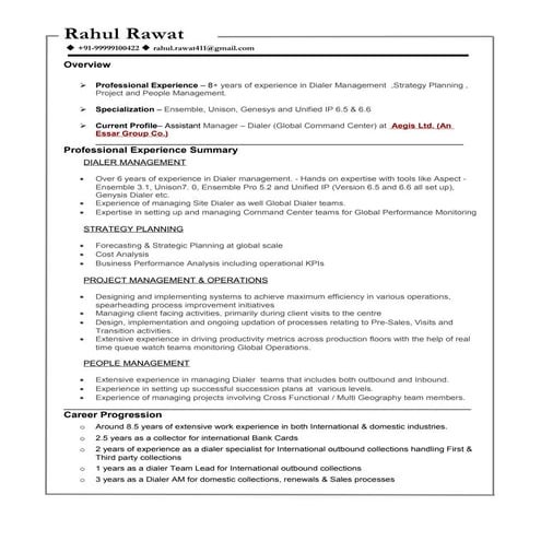 Rahul_Rawat_CV | DOC | Business Administration | Business