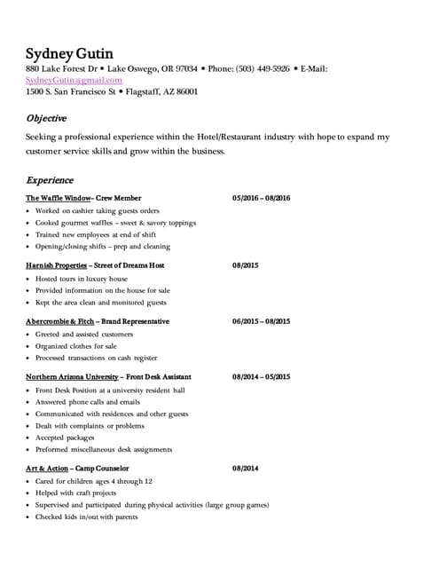 Su Yeon Park's resume. | DOCX