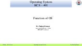 Services of Operating System | PPTX