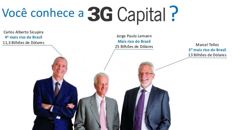 Uma breve apresentação da cultura da 3G Capital