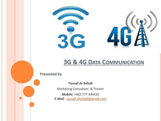 presentation on 4g technology | PPT