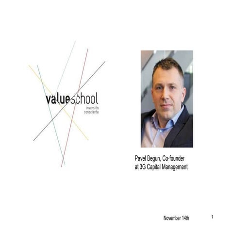 Pavel Begun presentation 3G Capital | PPTX | Stocks and Bonds ...