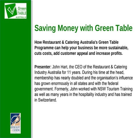 Green Table Australia | PPT