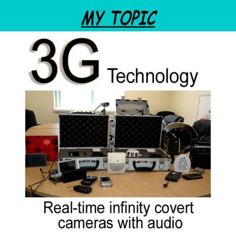 3G technology | PPT | Internet | Computing