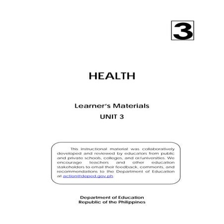 3 health lm q3 | PDF