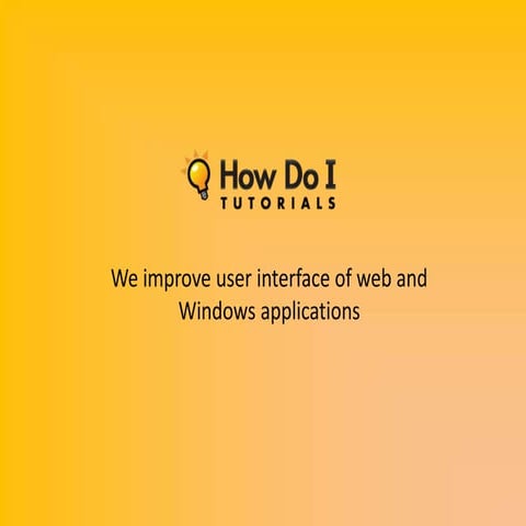 How Do I Tutorials at CVCA Mixer | PPTX | Computing | Technology & Computing