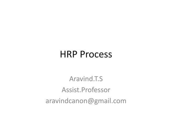 Human resources planning | PDF