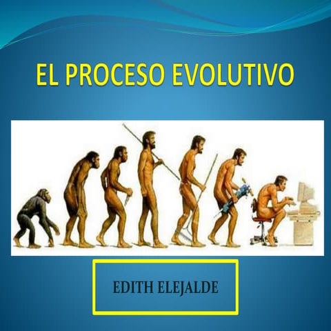 EL PROCESO EVOLUTIVO | PPTX