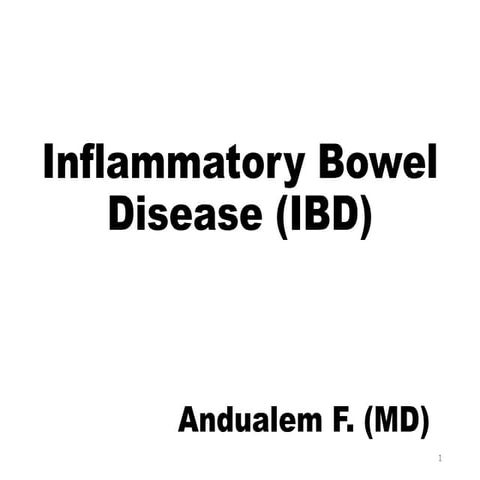 3 ibd | PPTX | Digestive Disorders | Diseases and Conditions