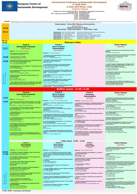 One Planet Fellowship Knowledge Festival Program Synosis | PDF