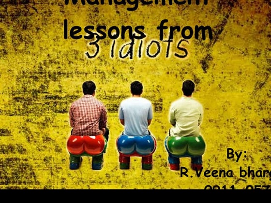 Presentation On 3 Idiots | PPTX | Movies | Entertainment