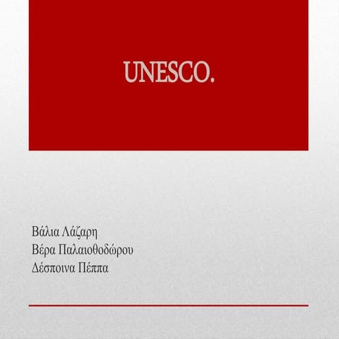 Unesco | PPTX