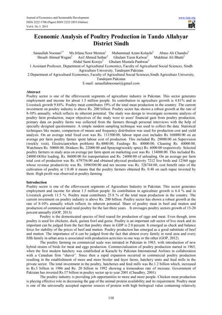 Project report on poultry farm layer | DOCX