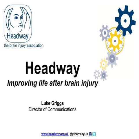 Improving Life After Brain Injury - Headway UK | PPTX