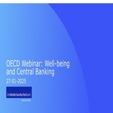 Knowledge Exchange Platform (KEP) Workshop 3-Central Banking and Well-being-Integrating ...