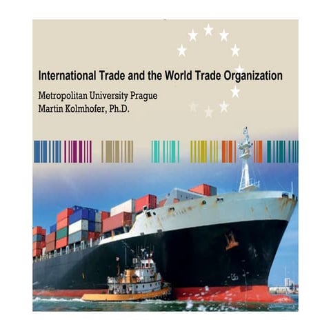 International Trade and the World Trade Organisation | PPT | Business ...