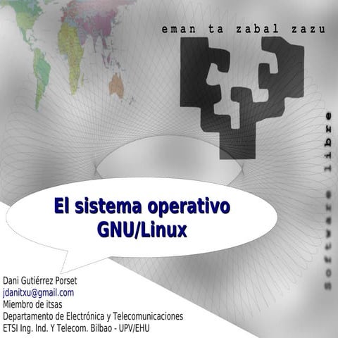 Introducción al sistema operativo gnu/linux | PDF