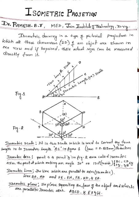 Projection of Planes- Engineering Graphics | PDF