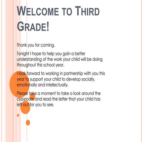 2014 back to school night | PPT