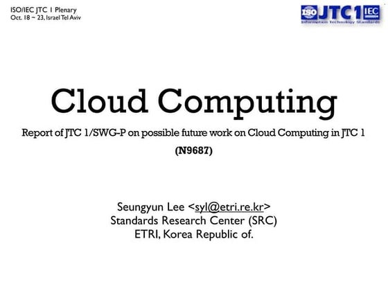 Seminar report on cloud computing | PDF