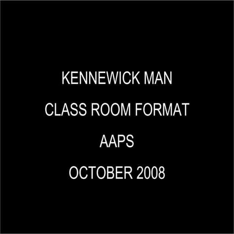 3. Many Peoples: Kennewick Man | PPT | Genealogy and Ancestry | Hobbies ...