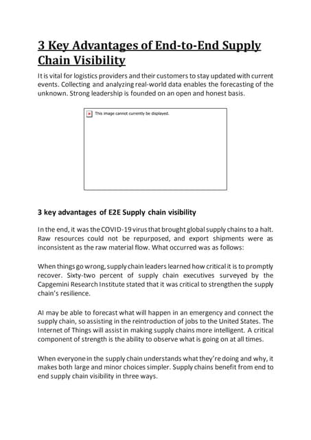Benefits of end to end supply chain management.pdf