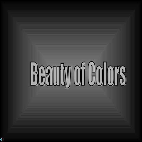 La Belleza de los Colores | PPT