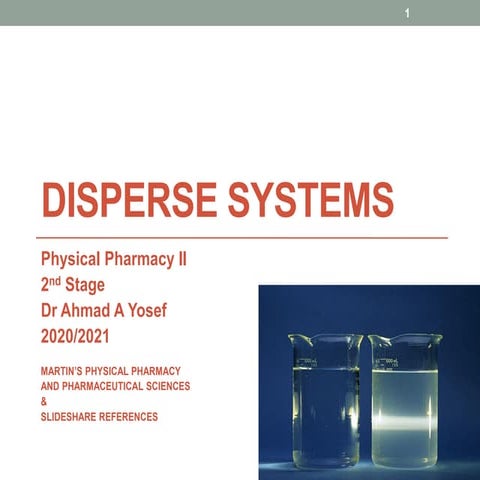 Dispersion system | PDF